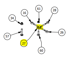 Brake Line Tee Rear | 716-3010-00 | L1009800200